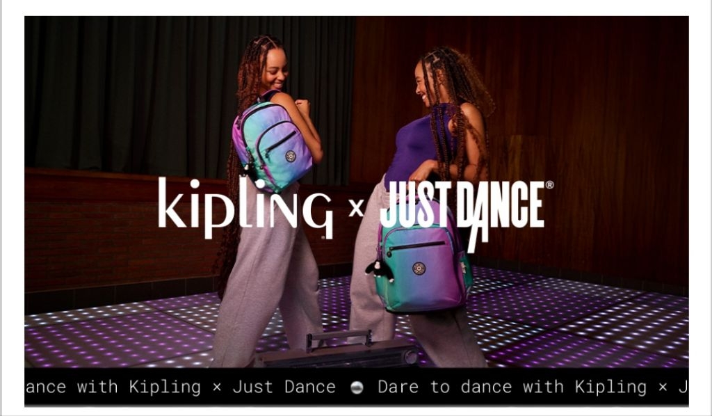 KIPLING X JUST DANCE公司貨 附發票KPKI3940 JU71舞夜黑 L型零錢包-AMZI | 蝦皮購物