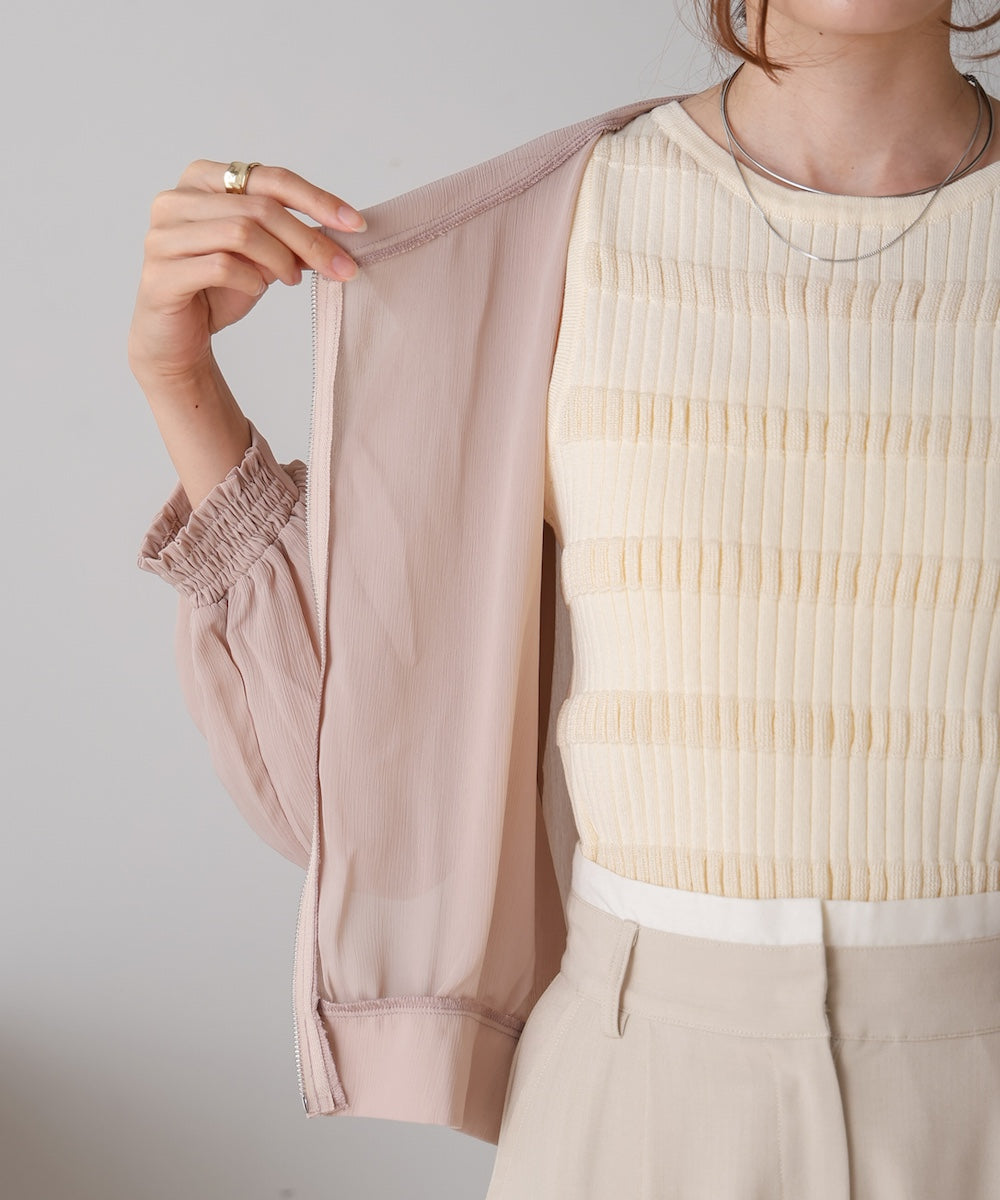 DoReFe | 現貨 日本代購 bab輕透感 短版外套 雪紡 連帽外套 冷氣房 防曬小外套 | 蝦皮購物