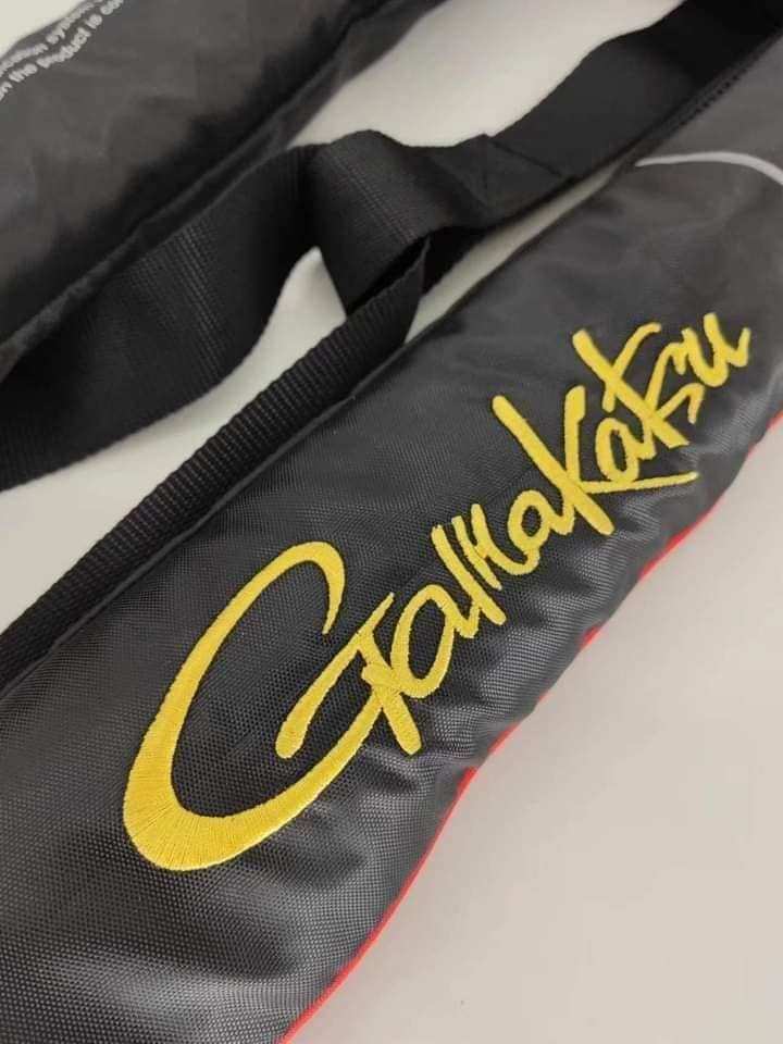 代購 "刺繡標誌 エアベスト GM-2181 国土交通省認定モデル腰掛 自動充氣 救生衣 路亞 鐵板 釣魚 池釣 | 蝦皮購物