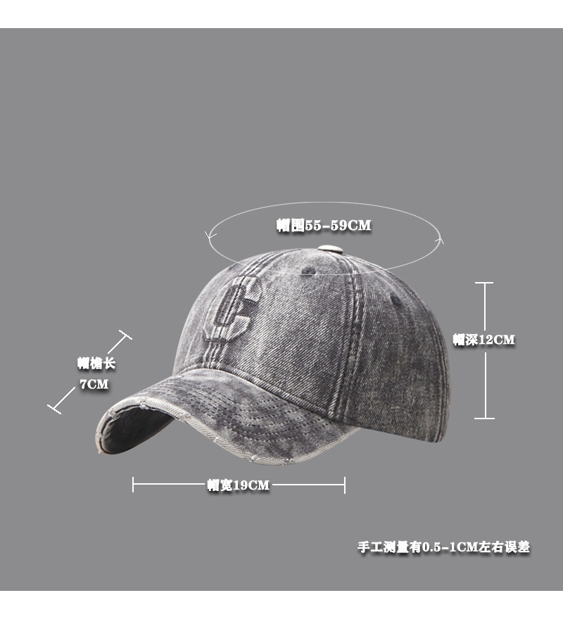 字母牛仔棒球帽【0525】PAPI女裝批發價春夏新款韓系INS休閒百搭復古水洗牛仔破洞遮陽帽 帽子 鴨舌帽 老帽 太陽帽 | 蝦皮購物