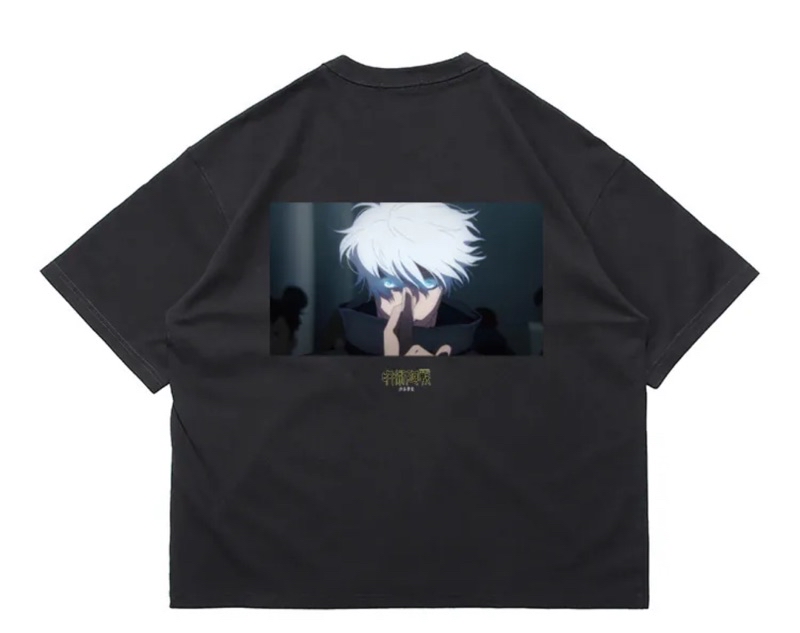 🔥蝦皮熱銷🔥正版授權聯名 XCTRL® I 咒術迴戰《澀谷事變》五條悟短T 寬版 情侶T 動漫周邊 收藏 限量 潮流短T | 蝦皮購物