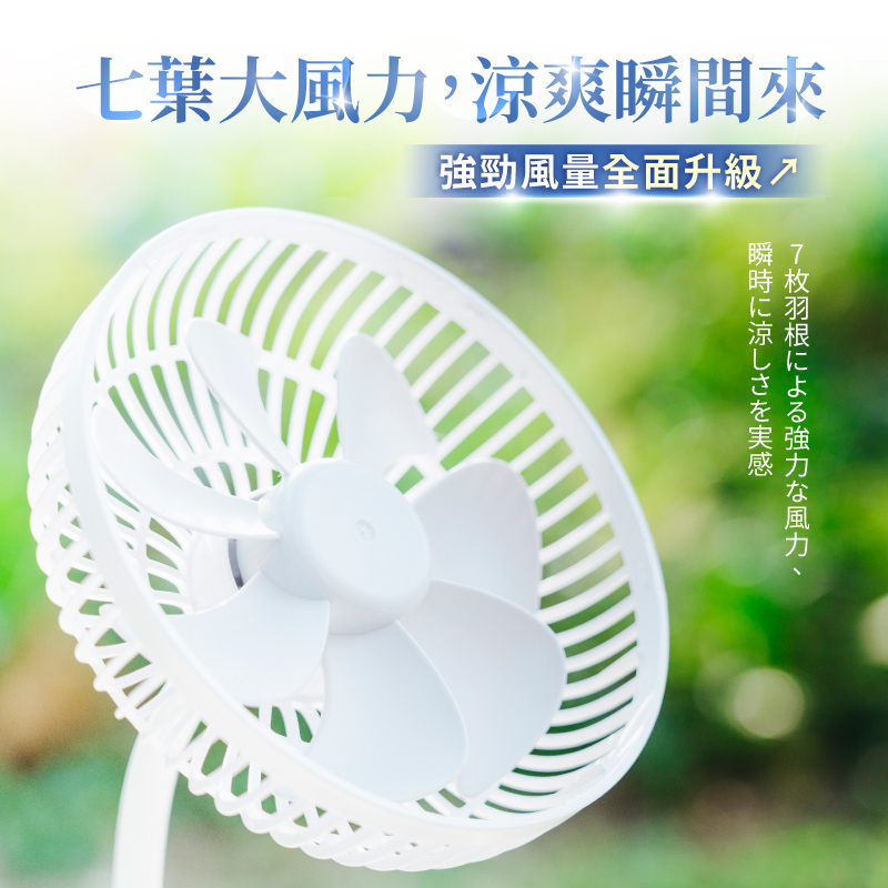 SANSUI 山水 SDF-SU53【360度旋轉充電式6吋夾式小風扇】電風扇/手持風扇/涼風扇/便攜/露營 | 蝦皮購物