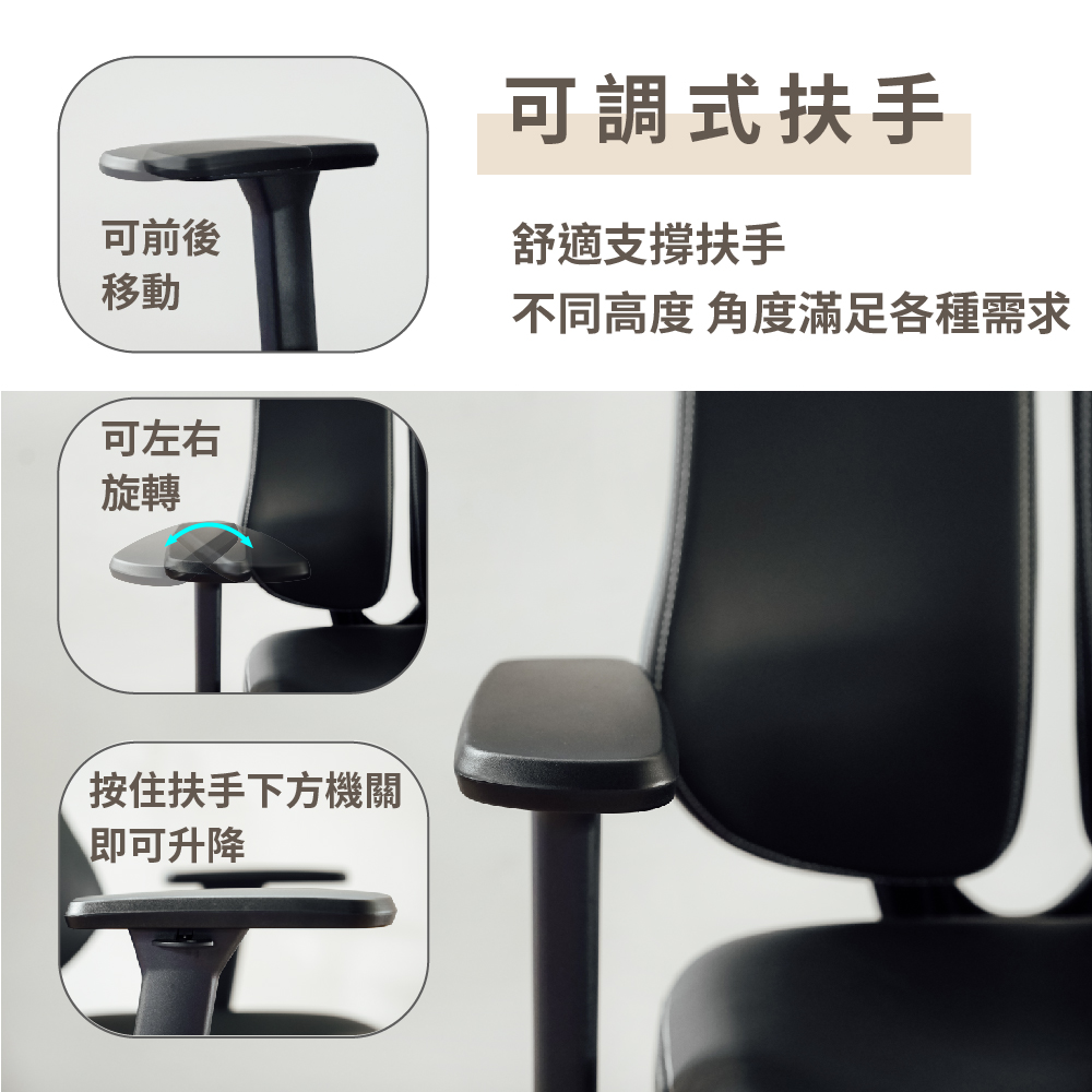 RICHOME 福利品 CH-1403 查里曼雙背人體工學椅 辦公椅 電腦椅 主管椅 職員椅 會議椅 電競椅 工作椅 | 蝦皮購物