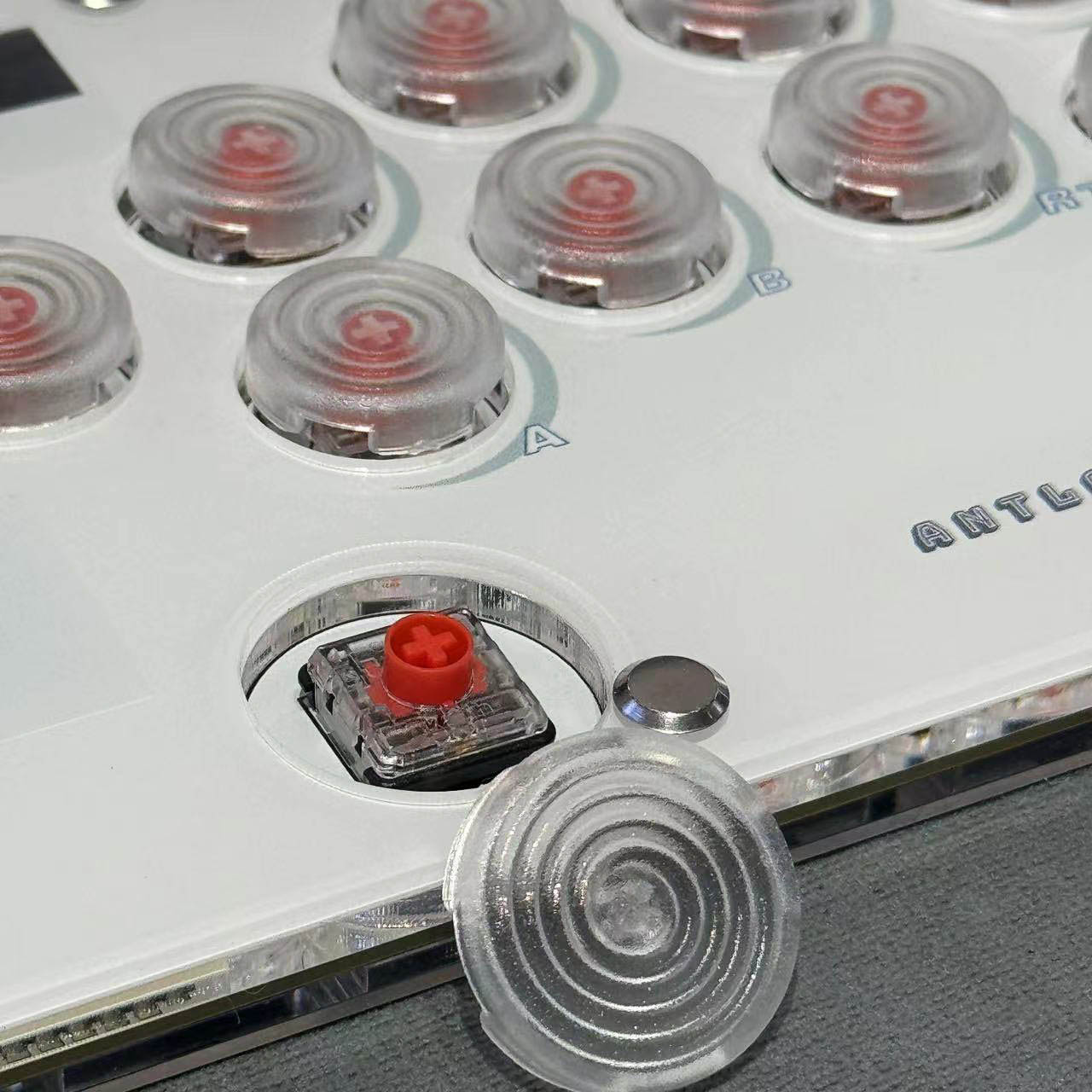 超薄靜音HitBox SOCD控制器支持PC PS4 STEAM遊戲格鬥鍵盤街霸6 | 蝦皮購物