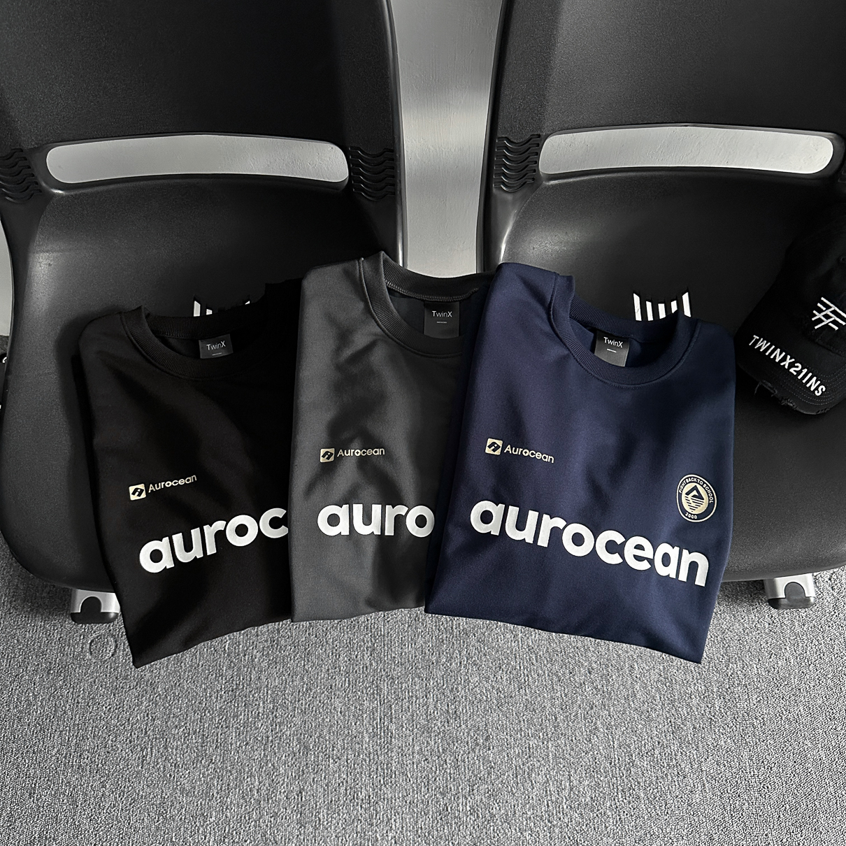 【DOUBLE4】賽車風短袖 運動風 復古配色 AUROCEAN 寬鬆 細絨 大版 男裝 2507 | 蝦皮購物