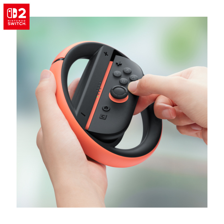 【任天堂】台灣公司貨 Switch 2 NS2 原廠 Joy-Con 2 方向盤 （2入） | 蝦皮購物