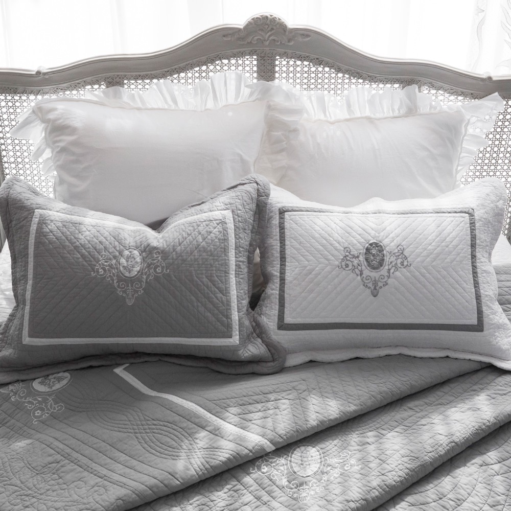 韓國Maison de Paris巴黎之家|預購|法式刺繡衍縫枕頭套|SAGAN莎岡選品®開立發票 | 蝦皮購物