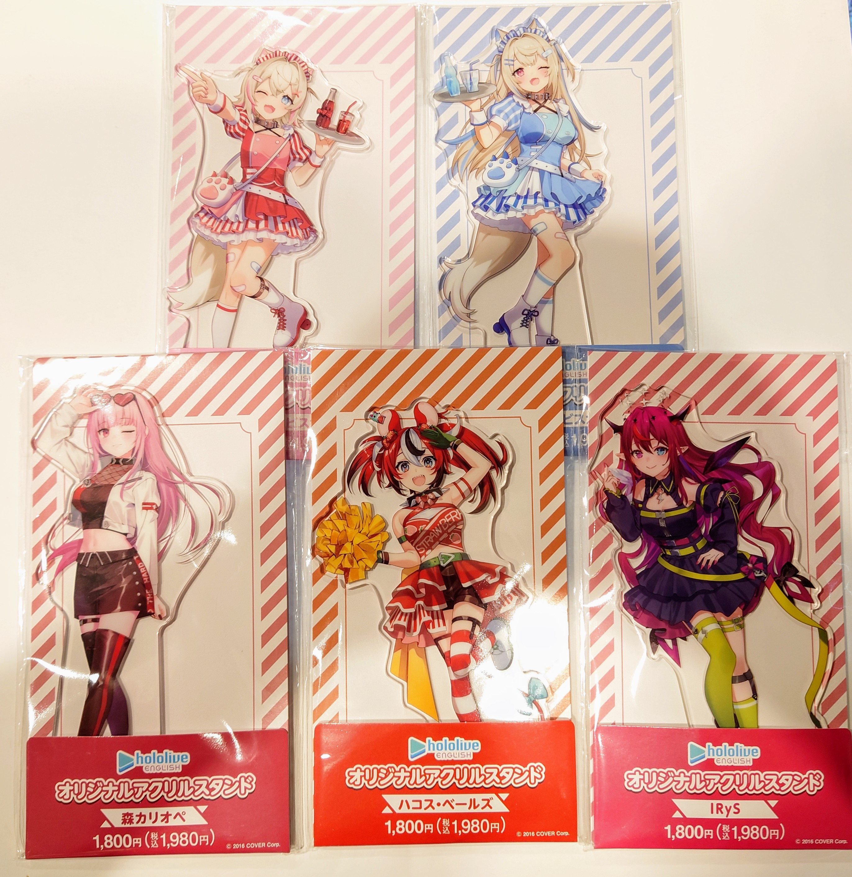 【hololive】日版 立牌 全家限定 Calliope IRyS Baelz Fuwawa Mococo 死神 | 蝦皮購物