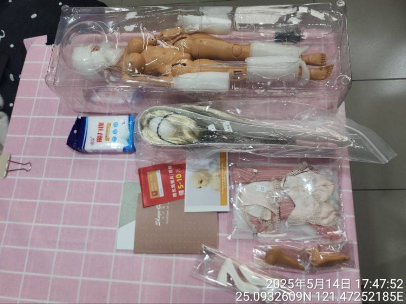 〔現貨僅一隻〕正版BJD女娃4分Anthea安装娅高级树略人形玩偶纯手工精美化妆套装 | 蝦皮購物