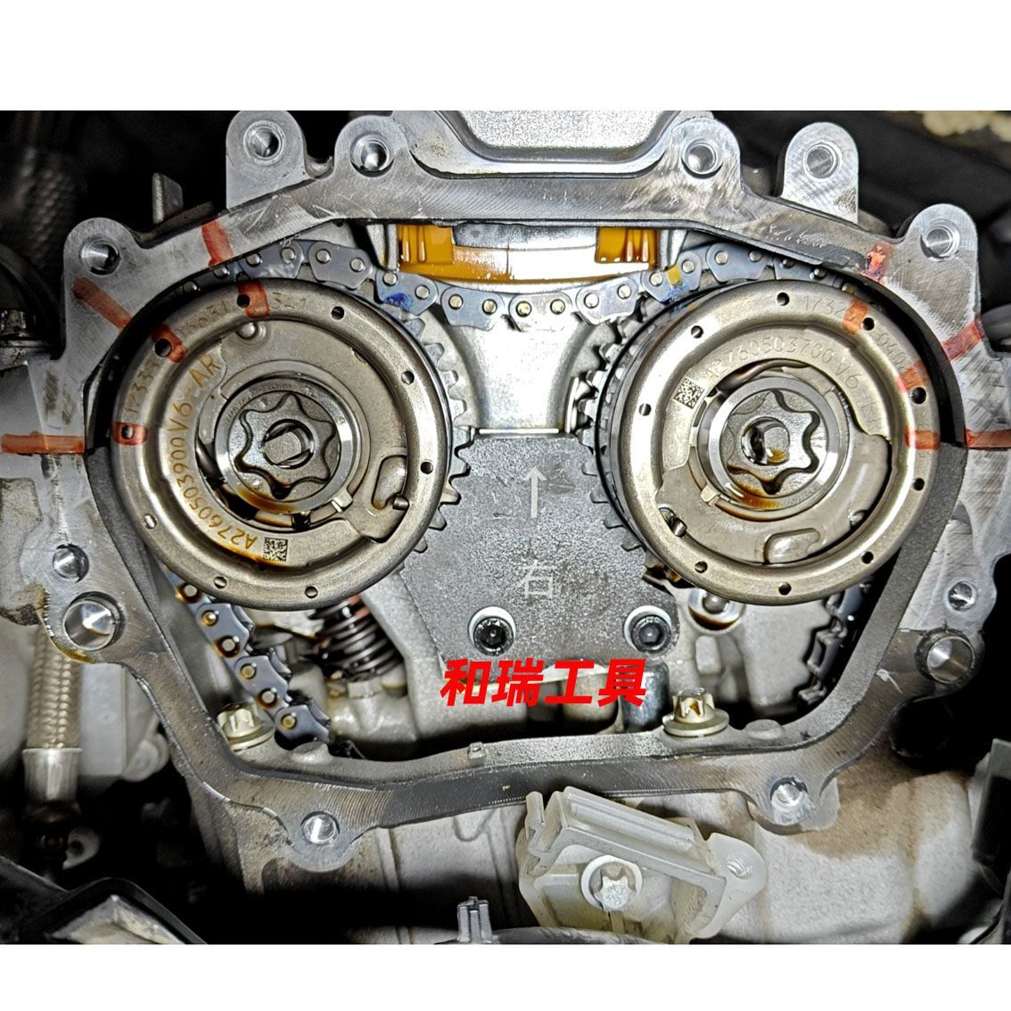 廠商 促銷#邁巴赫新款奔馳M276發動機 正時齒輪固定器 凸輪軸鏈輪螺絲拆卸工具 螺絲工具 汽車工具 正時固定器 | 蝦皮購物