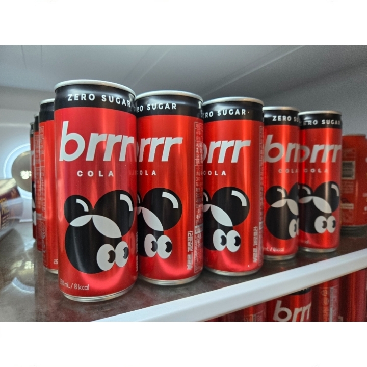 韓國汽水 BRRR 零卡可樂 ZERO COLA 190ml【快速出貨】冰涼爽快 可口可樂 易開罐 零糖零卡 | 蝦皮購物
