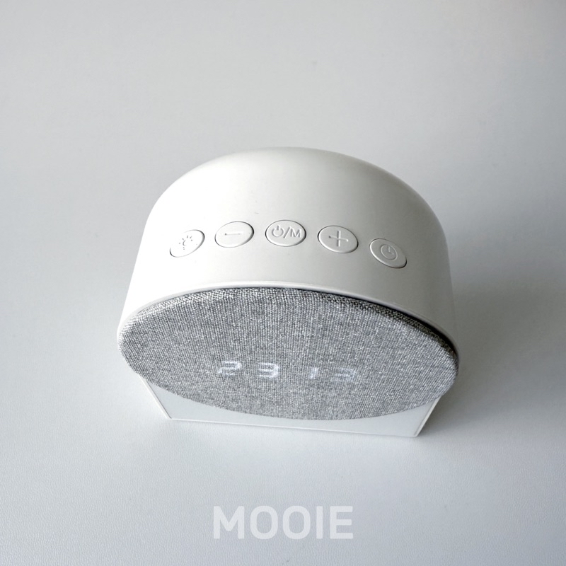【MOOIE】現貨24H出貨 睡眠障礙者必備 儀式感白噪音響電子時鐘小夜燈 | 蝦皮購物