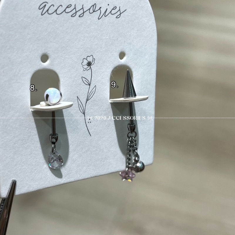 現貨｜鈦合金꙳ 1.2·澳寶石尖錐Helix耳輪環·Helix piercing·惡魔位置·耳骨環·上耳輪 | 蝦皮購物