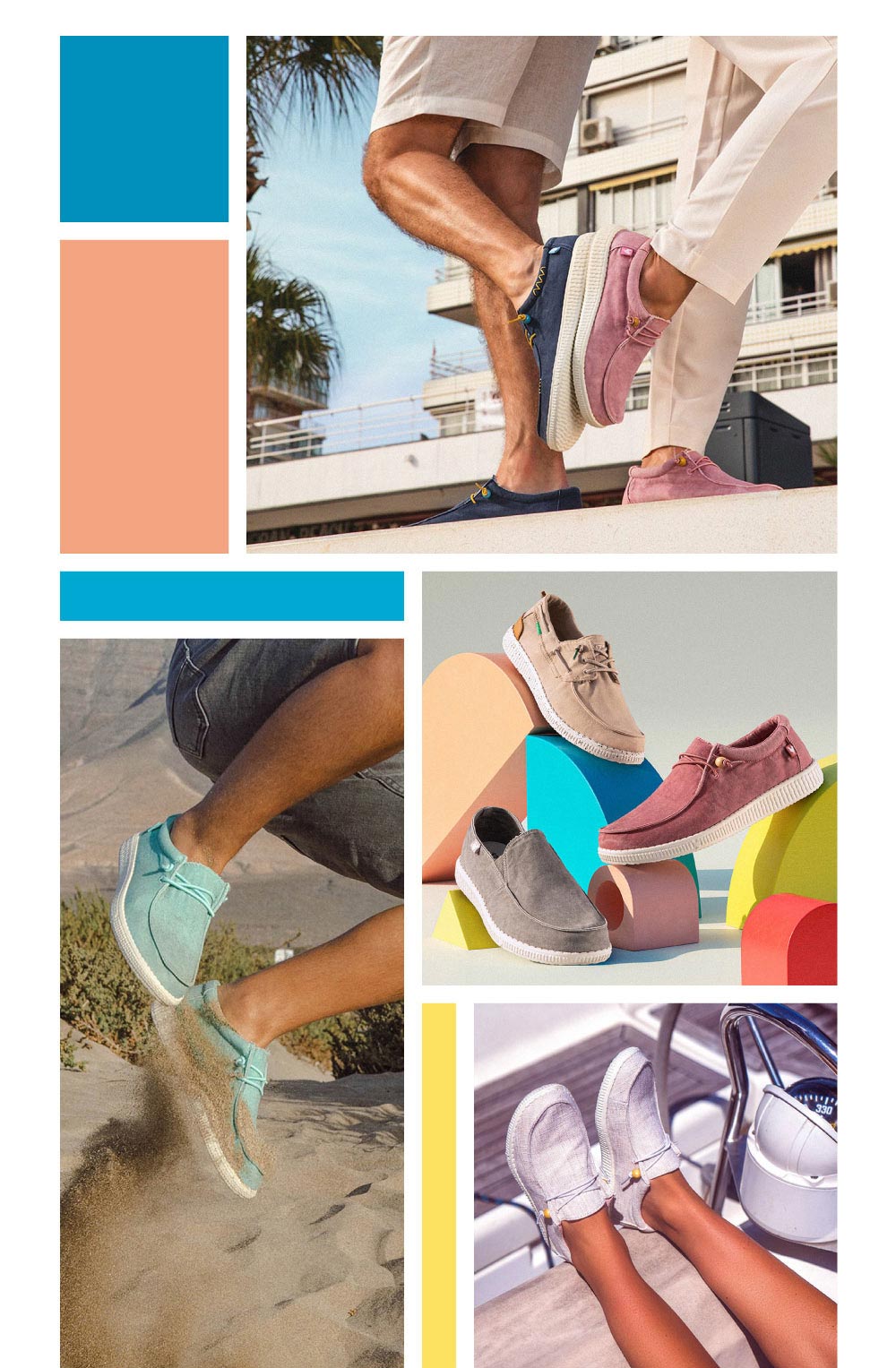 【Walk In Pitas】 WP150 WALLABI WASHED 超輕量懶人鞋 男鞋 (PI2448) | 蝦皮購物