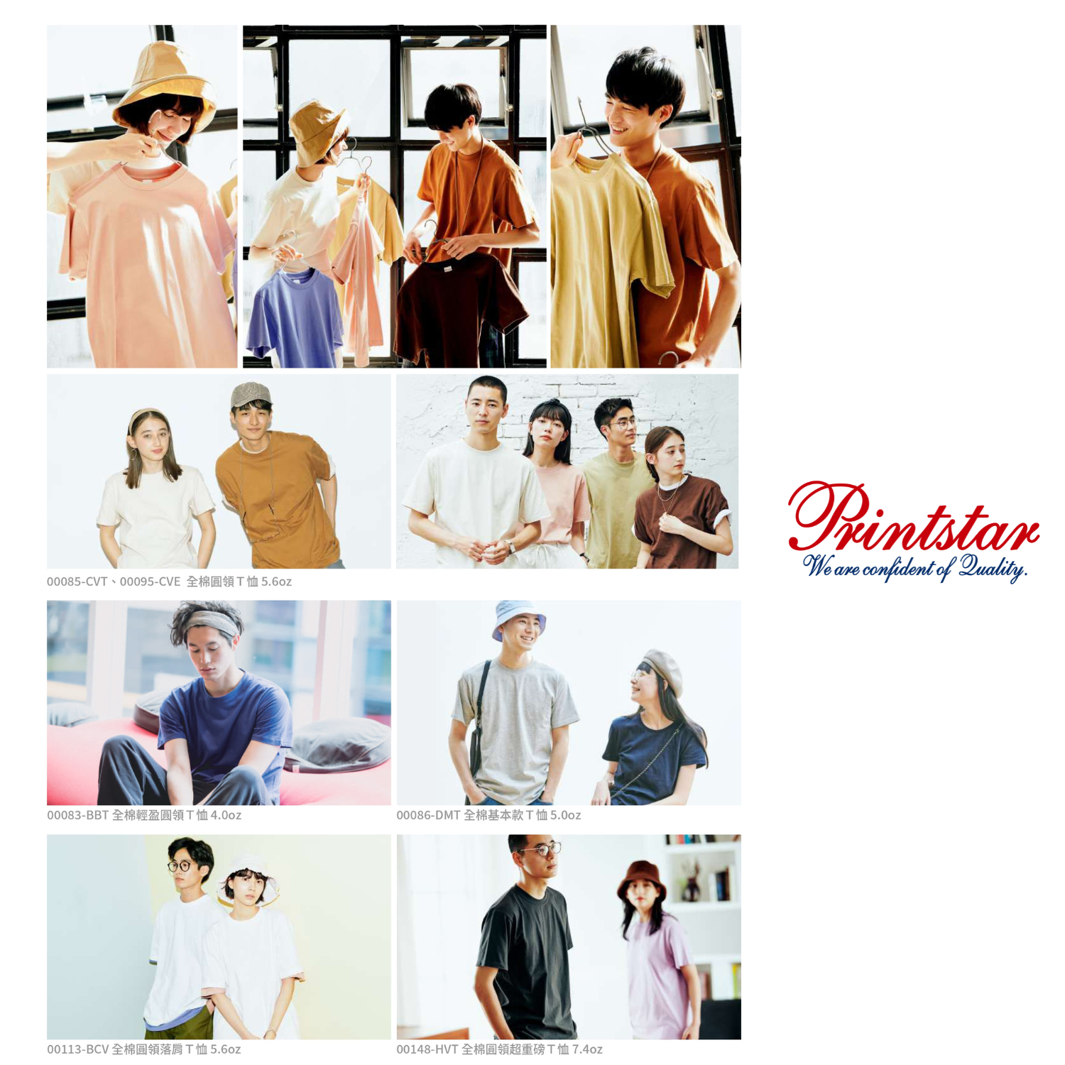 [免運] 日本Printstar 085天竺棉 5.6oz 全棉圓領 素T 短袖T恤 短TEE 純棉親膚【FUTURE】 | 蝦皮購物