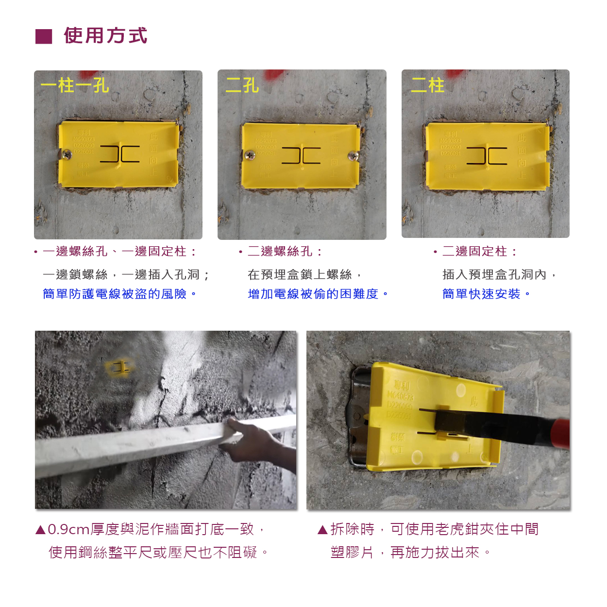 【樹榮電工SUZONE】土水修飾蓋/ BOX修飾蓋/粉刷蓋/台灣製造(超取最多200個) | 蝦皮購物