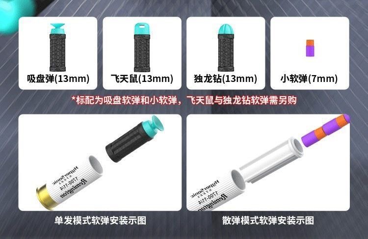 質感推薦 小月亮合金M870P拋殼軟彈發射器 質感禮盒 散彈 海綿軟彈玩具槍 模型 道具 擺件 男孩禮物 兒童玩具 | 蝦皮購物