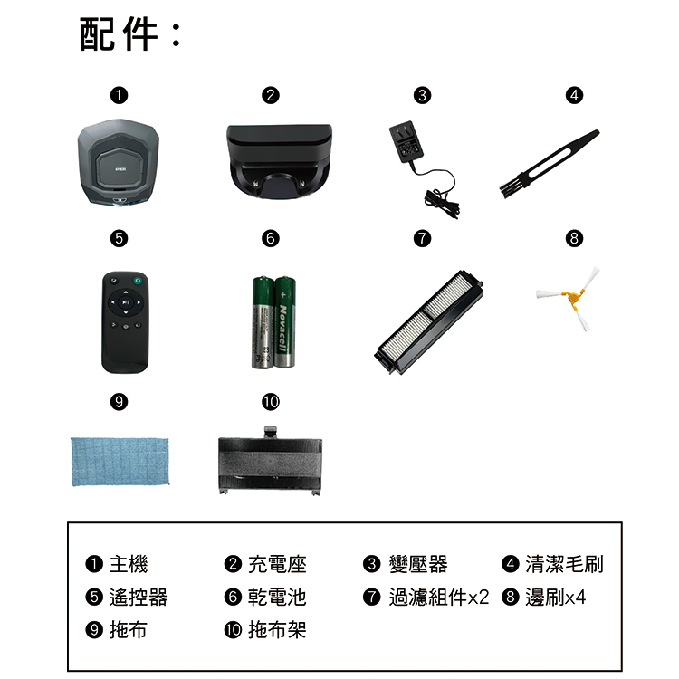禾聯超薄型聯網掃地機器人HVR-35EP03W | 蝦皮購物
