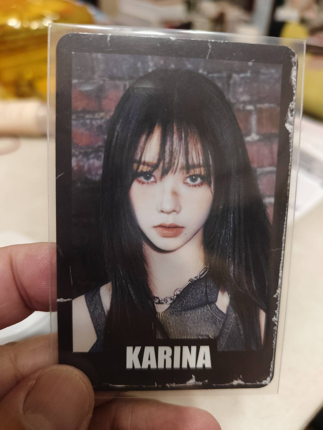 AESPA Karina官方小卡 蝦皮開立發票 現貨 隔日到貨 柚小卡 柚官方卡 貴卡 專卡 特殊卡 交換禮物 現貨 | 蝦皮購物