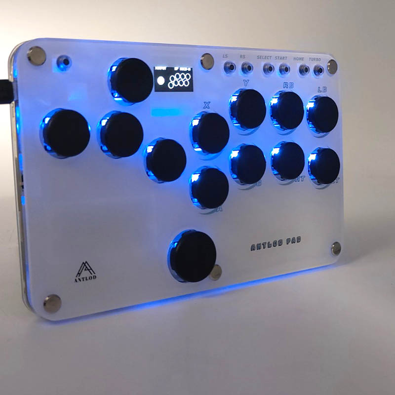 樹莓派hitbox鍵盤街霸6遊戲搖桿pc電腦街機搖桿steam后覆蓋帶顯示幕街霸真人快打switch手柄雙跳可自定義 | 蝦皮購物