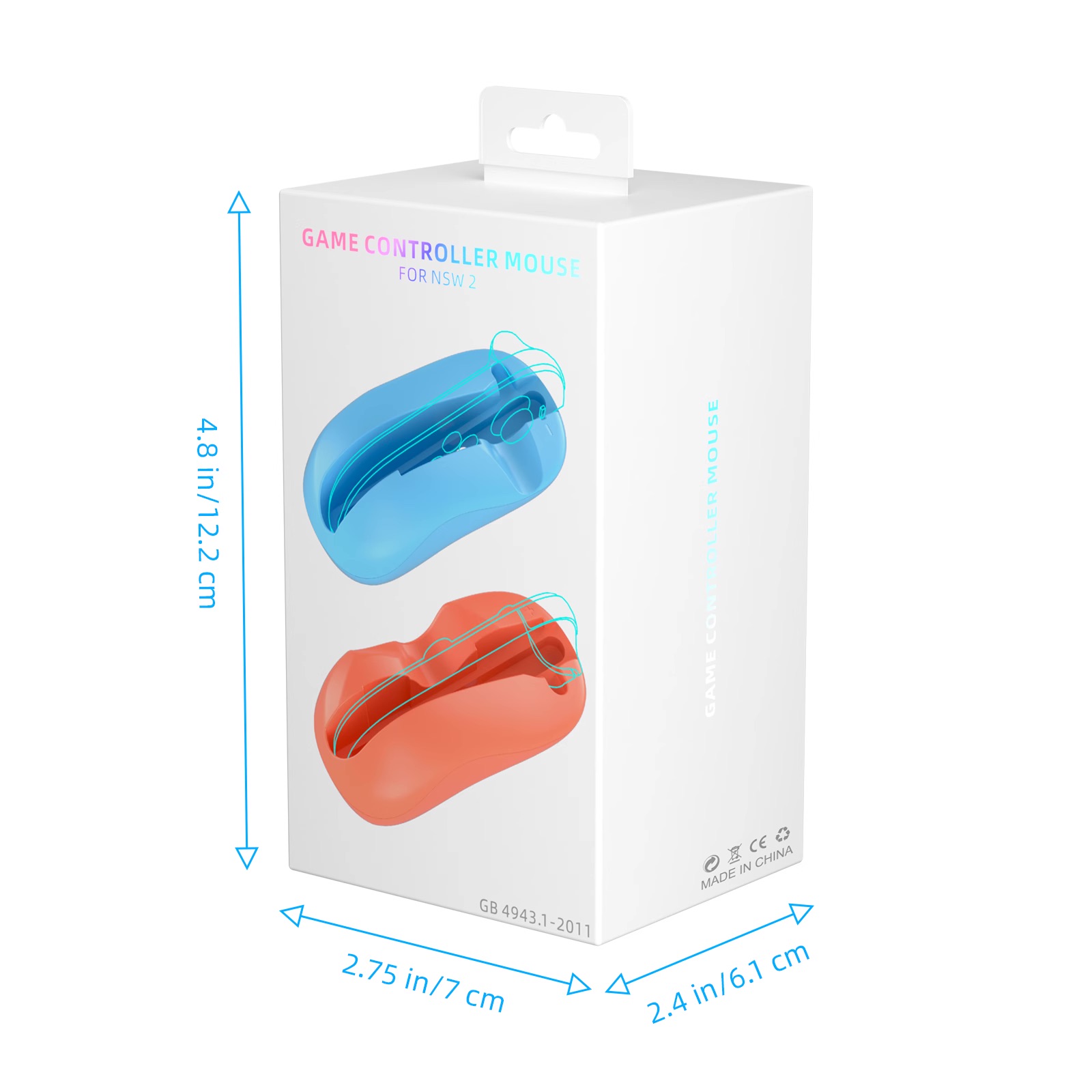 [台灣現貨]24Hr內寄出 JYS 正品 switch2 磁吸 滑鼠 送手繩 NS2 Joycon 滑鼠 射擊 手把 | 蝦皮購物