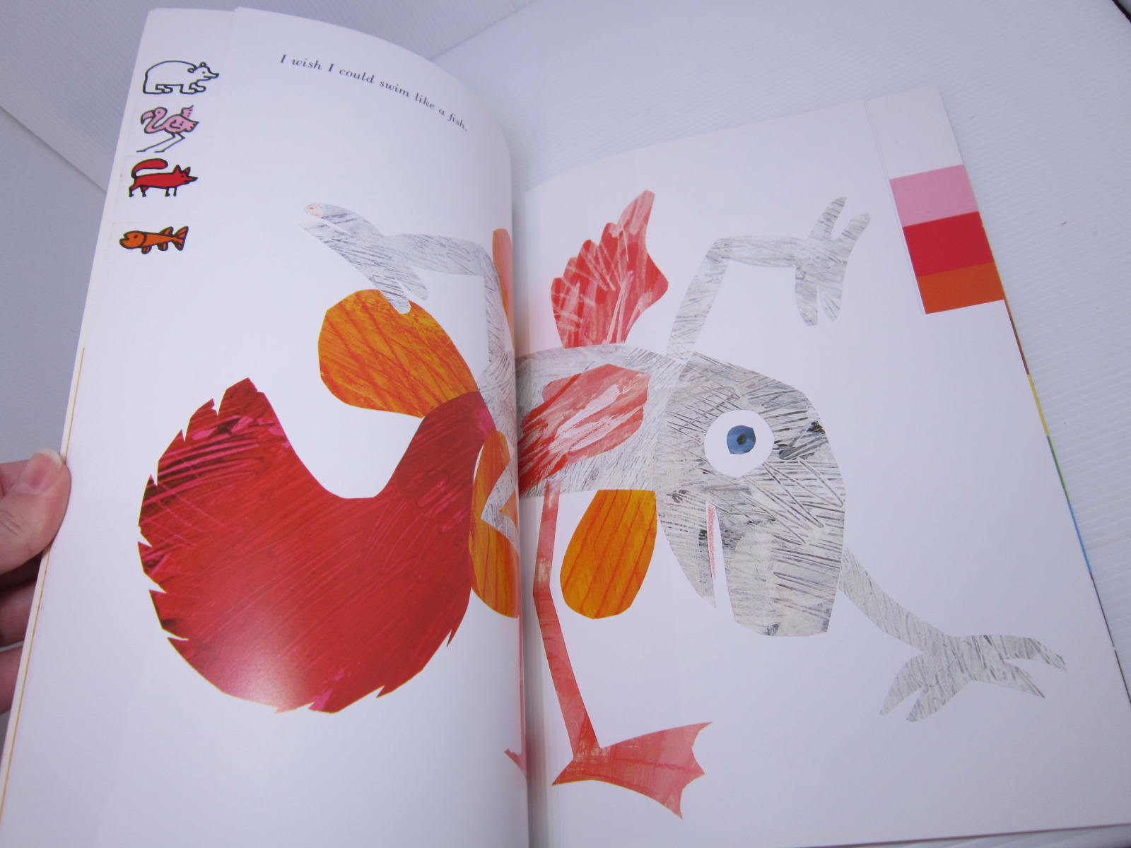 「二手書」The Mixed-Up Chameleon by Eric carle 艾瑞．卡爾 (平裝版) 英文繪本 | 蝦皮購物