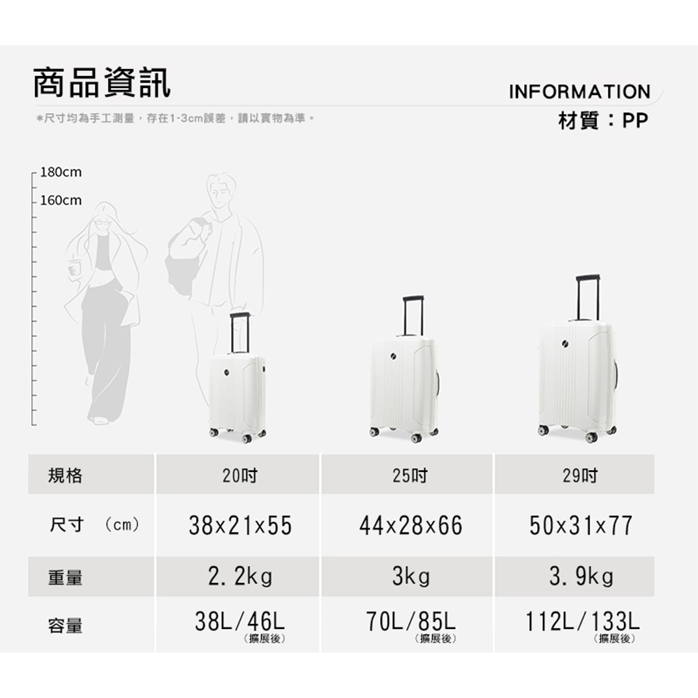 Verage維麗杰 超輕量 二代倫敦系列 PP材質 行李箱 符合廉航 20吋 25吋 29吋 海關鎖 耐用耐摔 免運 | 蝦皮購物