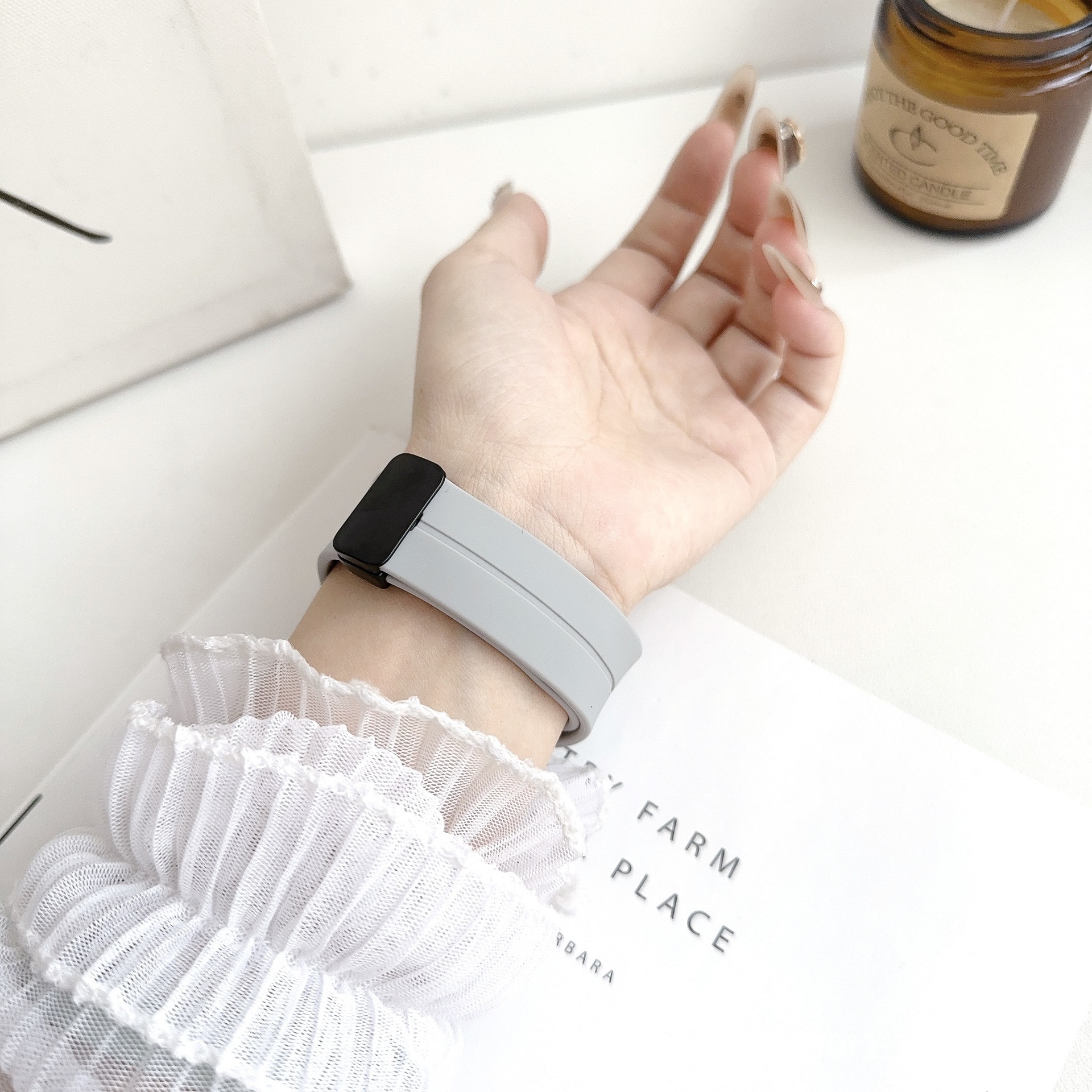 【22mm錶帶】矽膠可調磁吸錶帶 快拆式 適用Apollo、三星、華為、華米等【台灣現貨】 | 蝦皮購物