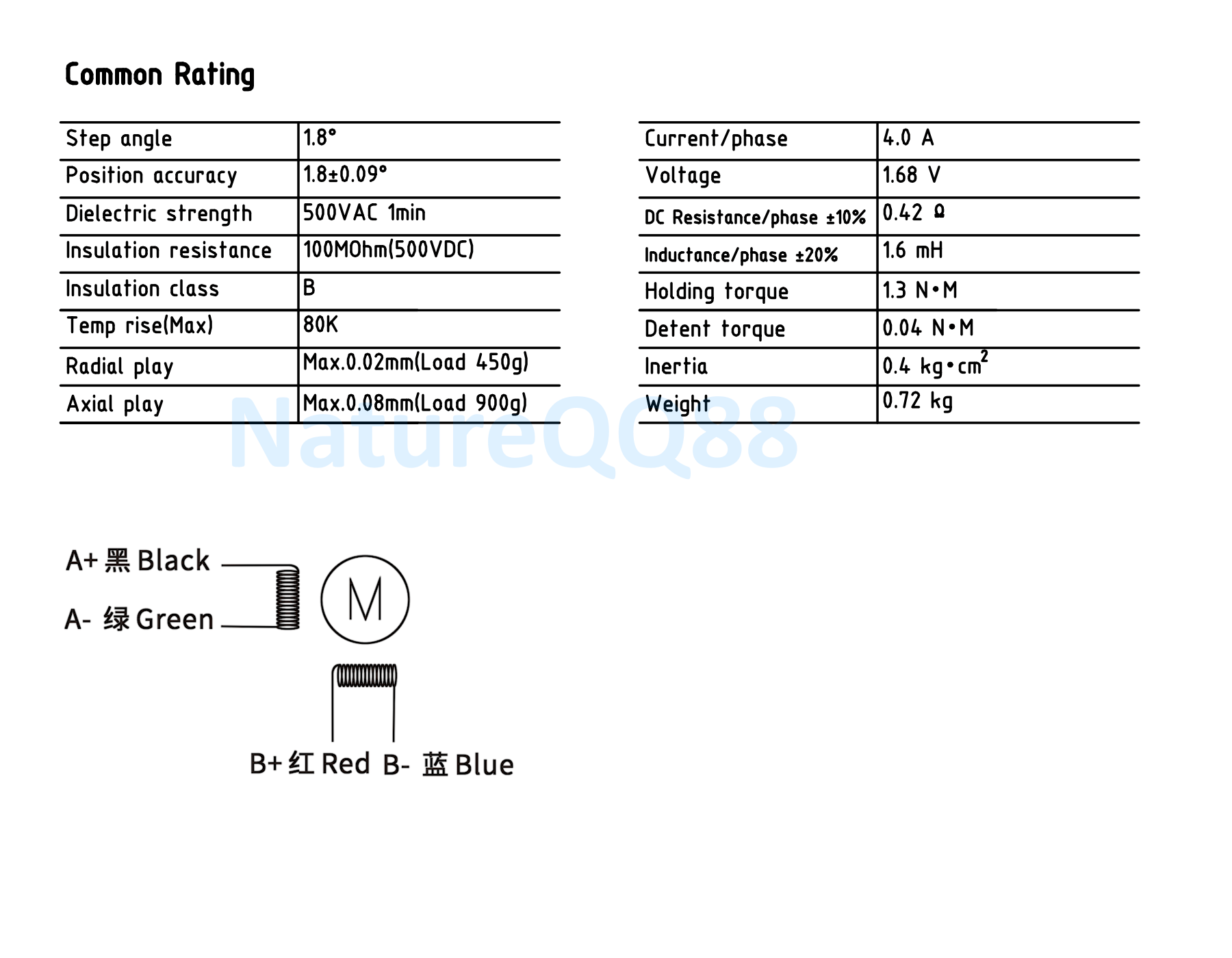 雷賽 57步進馬達 57CM13 兩相4線 NEMA23 含驅動器 DM556升級款 | 蝦皮購物