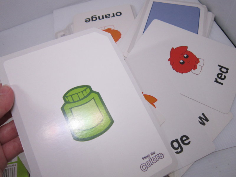 「二手」Preschool Prep Meet the colors flash cards 英文 學習卡 共40片 | 蝦皮購物