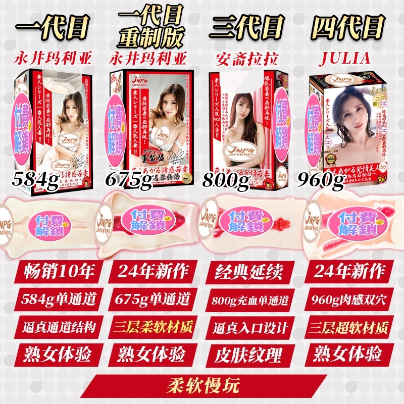 【隔日到貨】日本JNPG 名器覺醒003 發情美人妻 完熟名器物語 JULIA 飛機杯 女優名器 自衛杯 | 蝦皮購物