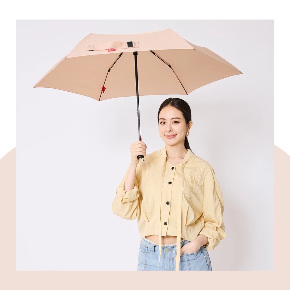 【中原雨傘王】《BigRed 警報傘》21吋手開傘 LED手電筒 抗UV 防潑水 防夾手開關 小學生必備 終身免費維 | 蝦皮購物