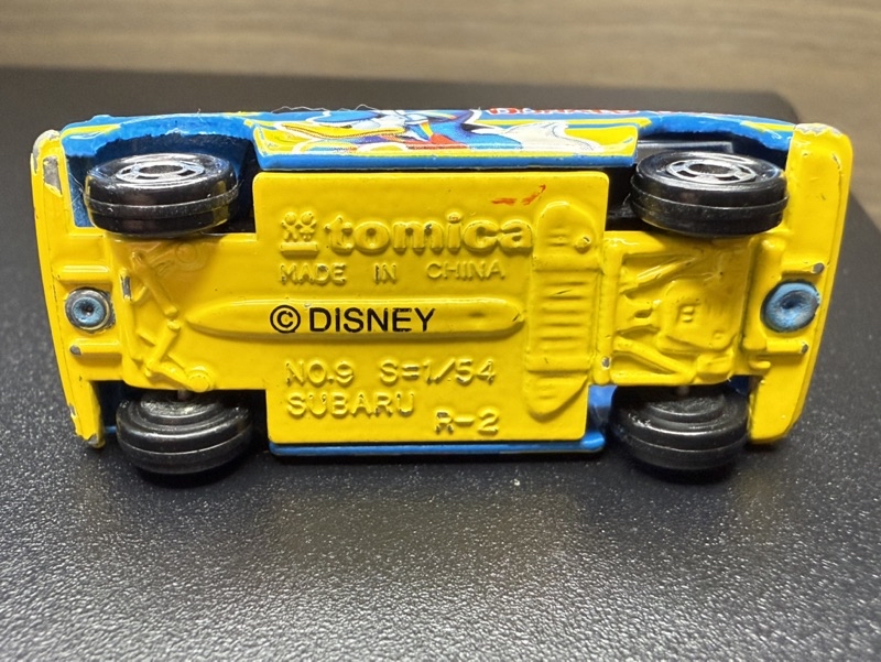 TOMY TOMICA Disney D-11 Subaru R-2 迪士尼 唐老鴨 米奇 | 蝦皮購物
