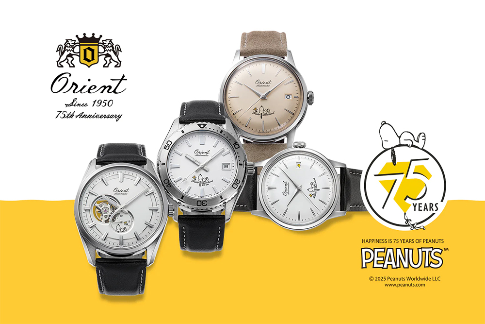 ORIENT 東方錶 x PEANUTS 75周年聯名 史努比經典睡姿復古機械錶 RA-AC0M16S | 蝦皮購物