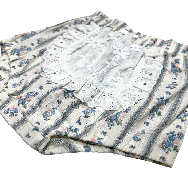 【芯楷本舖】現貨70-80｜日本進口 代購正品 Cottoli 小碎花 燈籠褲 短褲 | 蝦皮購物