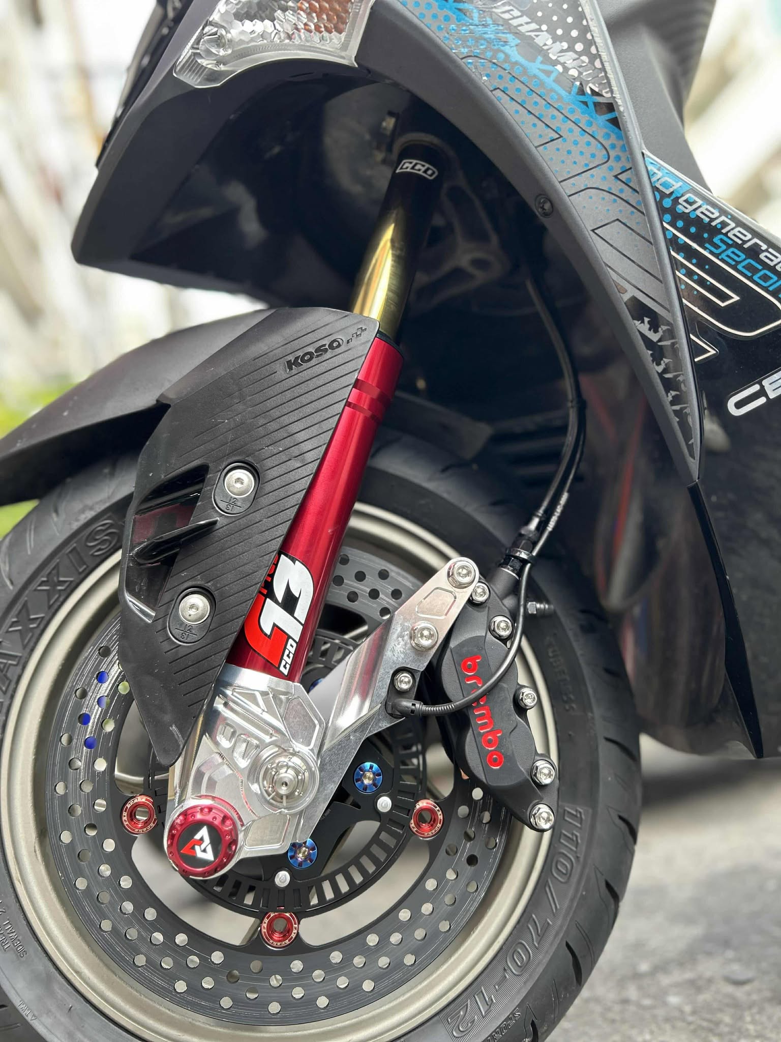 UCC機車精品店 CCD CFS-C13+ 前叉 預載可調 JETS 二代 DRG 曼巴 六代戰 RTS SL+ 免運 | 蝦皮購物