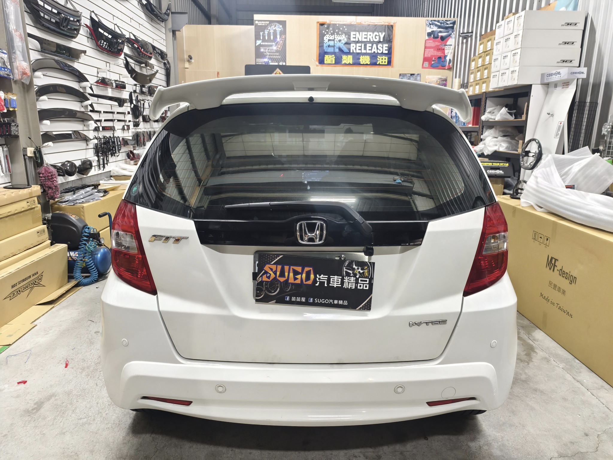 苗苗屋汽車精品 本田 HONDA FIT2/2.5代 專用無限款 MUGEN 尾翼 | 蝦皮購物