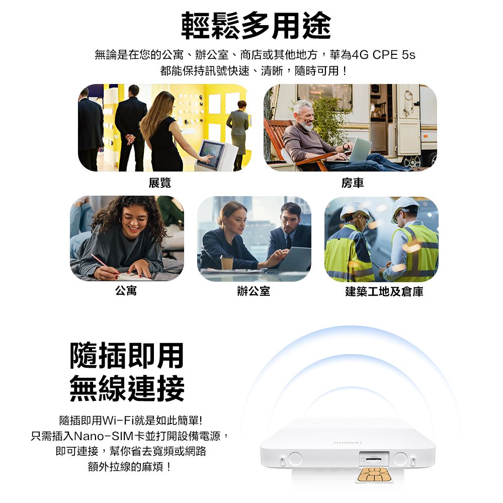 HUAWEI 華為 HUAWEI 4G CPE 5s 網路分享機 路由器 B320-323 送原廠小禮 【E7大叔】 | 蝦皮購物