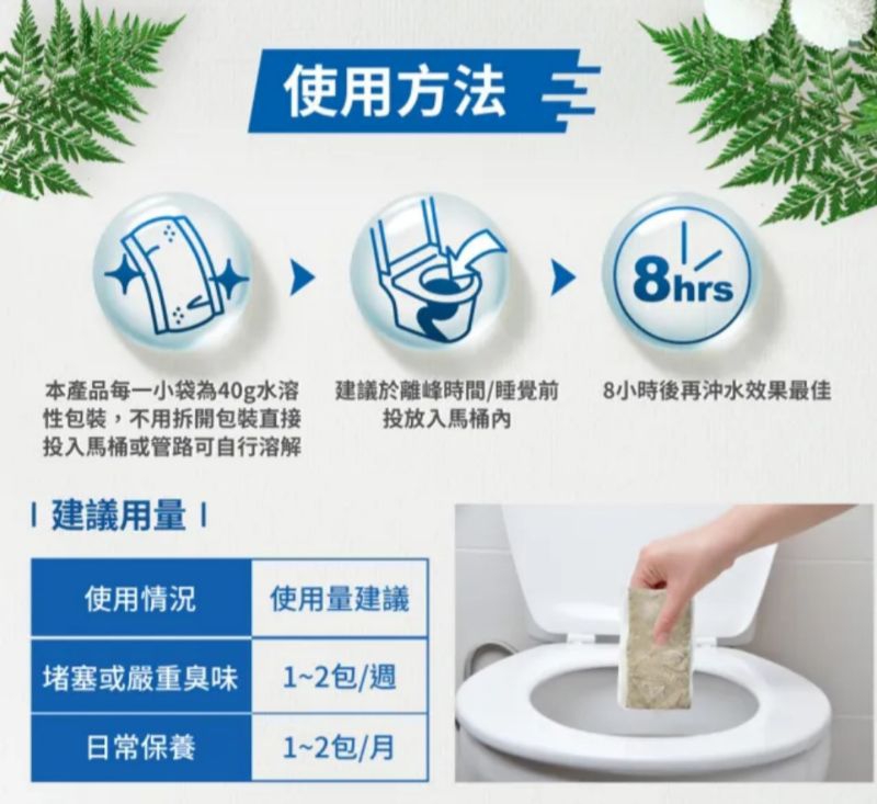 All Clean多益得馬桶除臭化糞菌40g×2入(強力型)馬桶化糞粉菌體💥特價$152💥 | 蝦皮購物