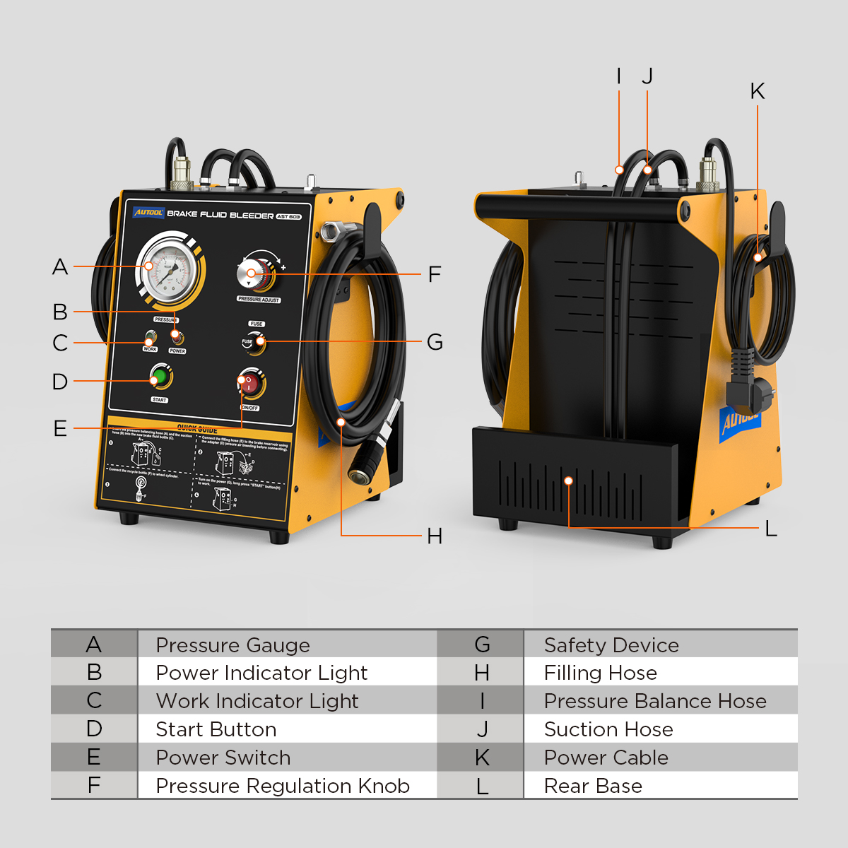 【車材補給站】AUTOOL AST603 脈衝式煞車油更換機 #在台現貨 #三年非人為損壞維修保固 | 蝦皮購物