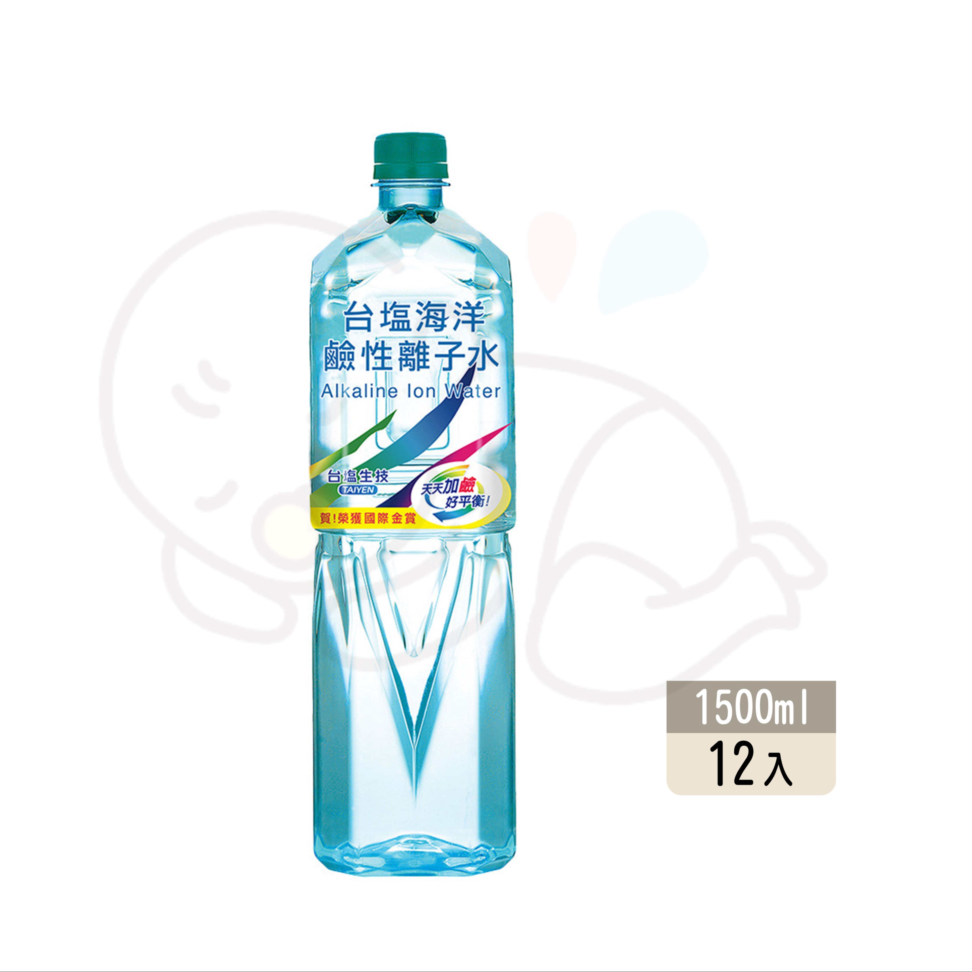 台塩(台鹽)海洋鹼性離子水 (1500mlx12瓶) 箱購 【易美嬰童用品】 | 蝦皮購物