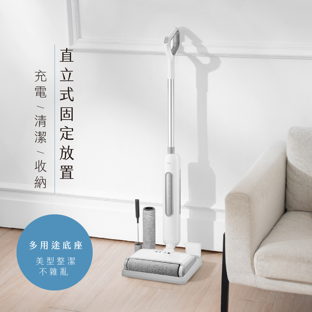 福利品 KINYO 乾濕兩用無線拖地機 KVC-6245 濕拖 除塵 雙水箱 自動牽引 拖地機 洗地機 優惠出清 | 蝦皮購物