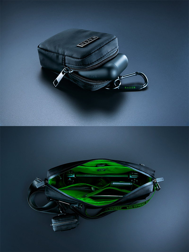 Razer 雷蛇 Xanthus Crossbody Bag 側背包 防潑水塗層 可拆式迷你收納袋 斜背包 肩背包 背包 | 蝦皮購物
