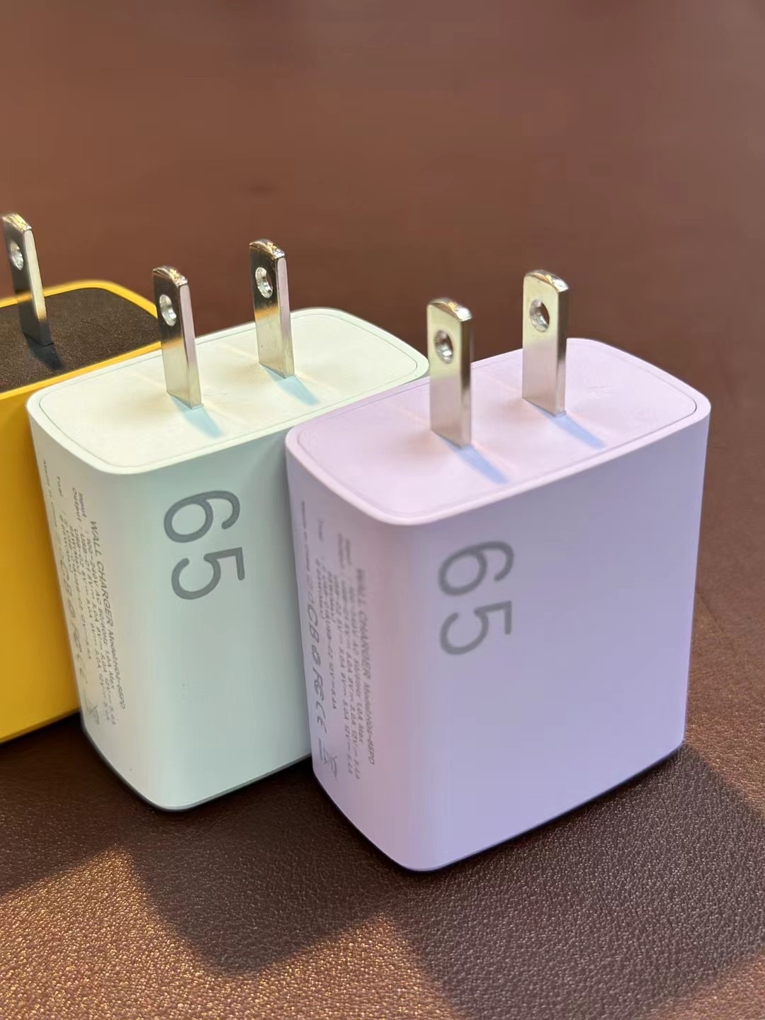 PD快充頭 充電頭 65W 雙孔快充 氮化鎵充電器 C-USB豆腐頭 雙孔充電器 充電器 type c 快充 閃充 | 蝦皮購物