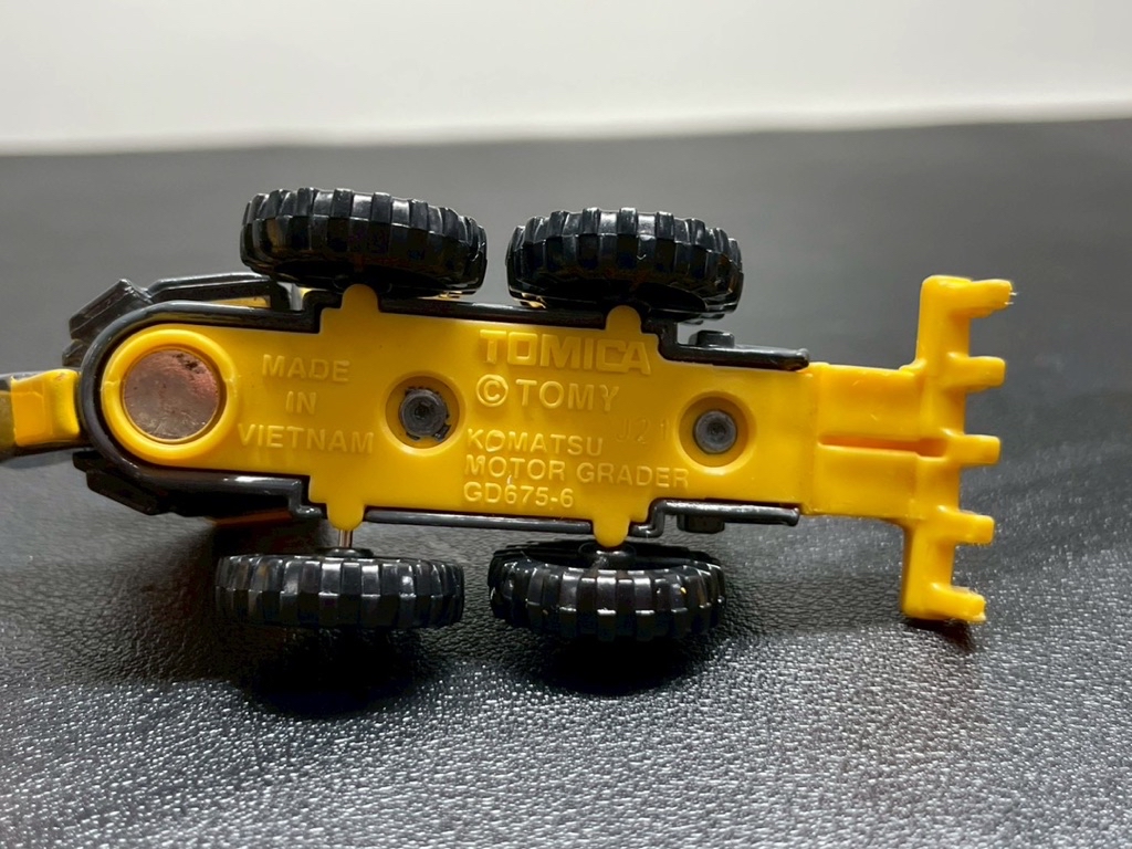 Tomica 140 多美 Komatsu motor grader gd675-6 小松 推土機 | 蝦皮購物