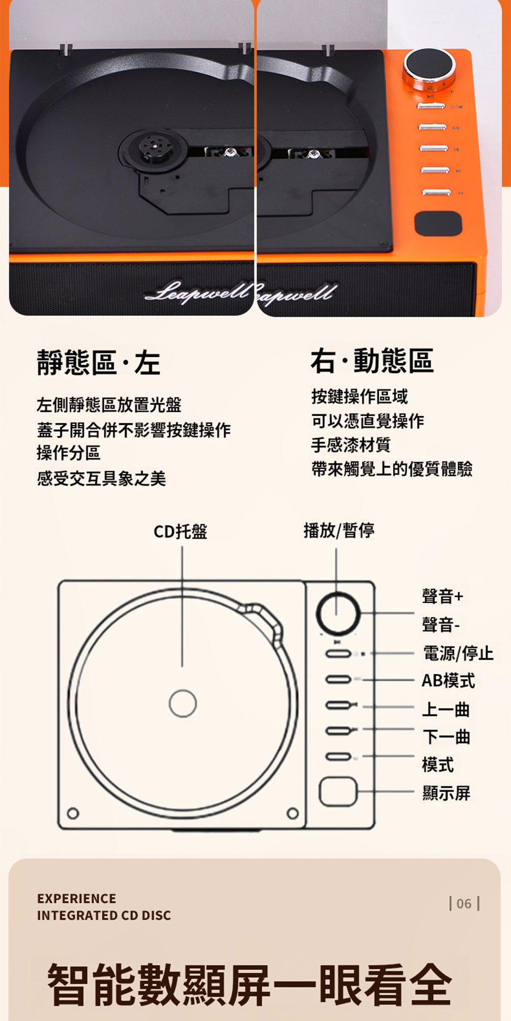 【新款復古CD播放器💿️ 】復古潮流CD隨身聽 便攜式CD機 明星專輯CD播放器 全格式播放器 dvd無損播放 | 蝦皮購物