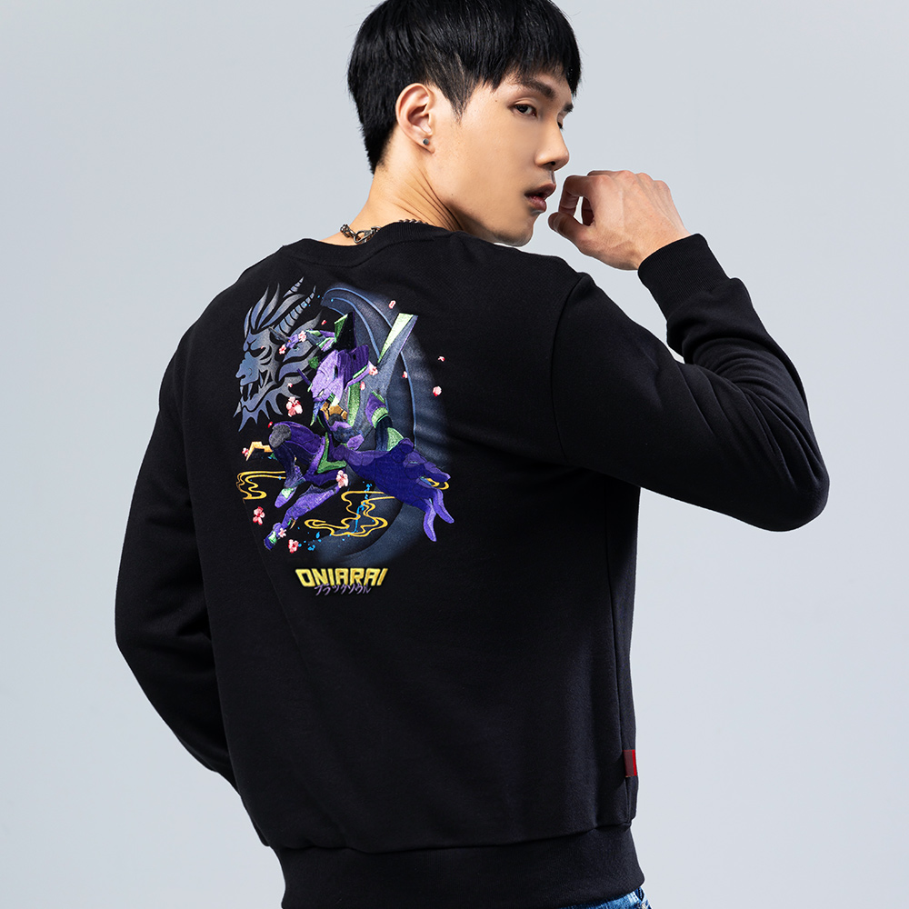 【EVA聯名】BLUE WAY 鬼洗 ONIARAI - EVA初號機祥雲大學長TEE | 蝦皮購物