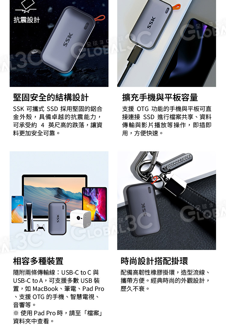 PSSD 迷你固態硬碟 高速穩定 讀取1050MB/s 寫入1000MB/s VIOFO A329系列 | 蝦皮購物