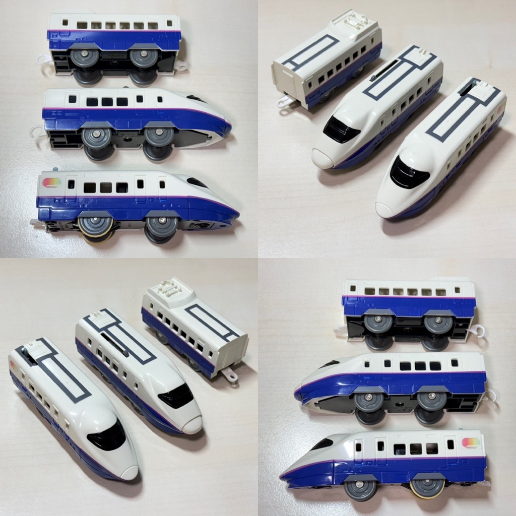 Tomy Plarail 鐵道王國E3系新幹線翼&E2系新幹線可磁吸連結套裝 | 蝦皮購物