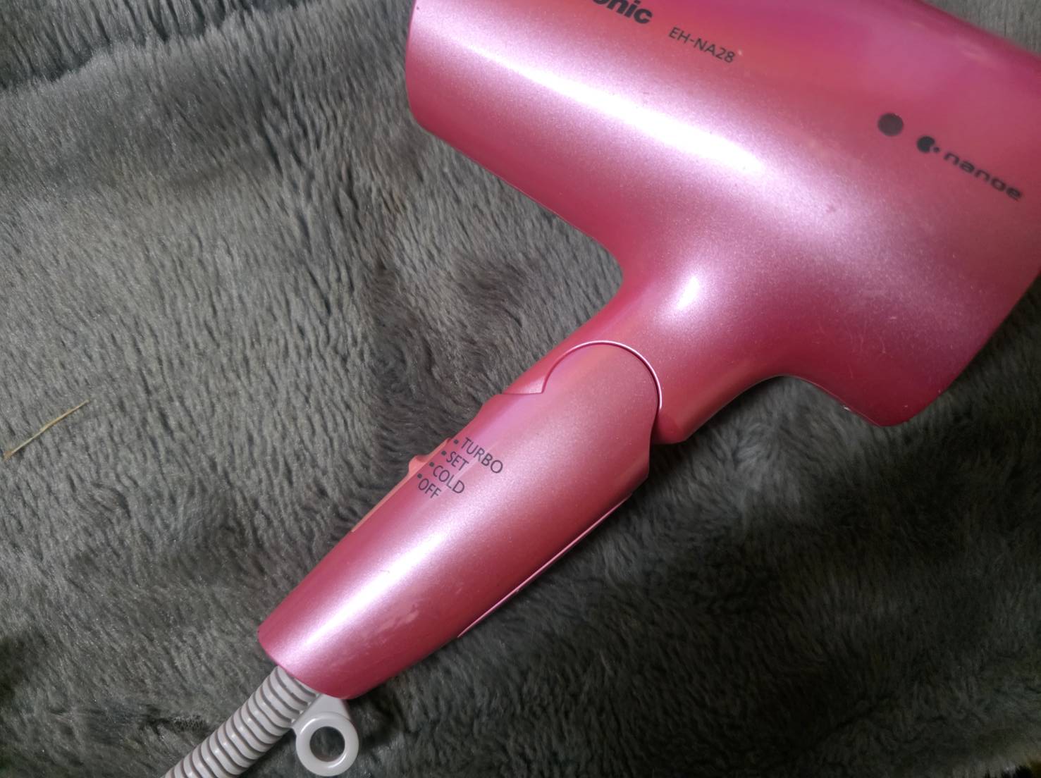 現貨免運7.5成新 Panasonic/國際牌 負離子吹風機 奈米水離子 EH-NA28 玫瑰紅 | 蝦皮購物